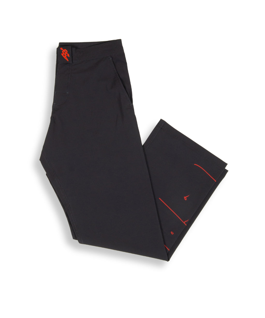 DAHUI TATTOO PANT - BLACK/RED – Da Hui Clothing