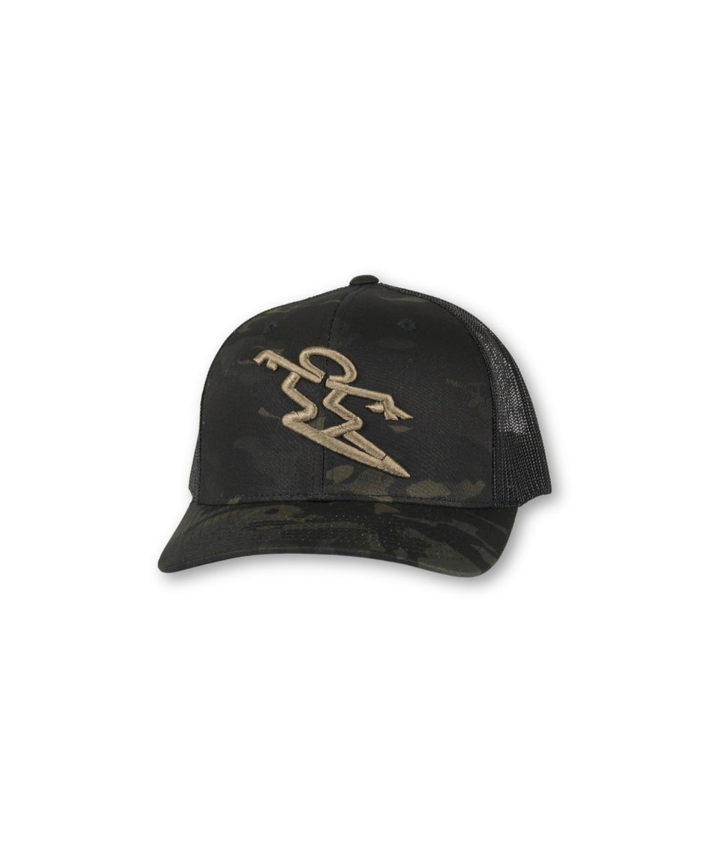 Da Hui 6 Panel Retro Trucker Hat - Camo/Tan – Da Hui Clothing